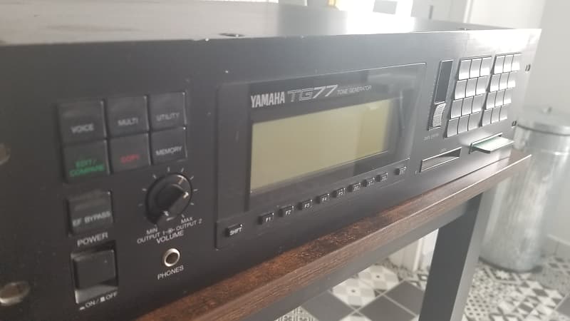 Yamaha TG77 black | Reverb