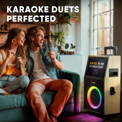 MASINGO New Professional Karaoke Machine with Lyrics Display | Reverb