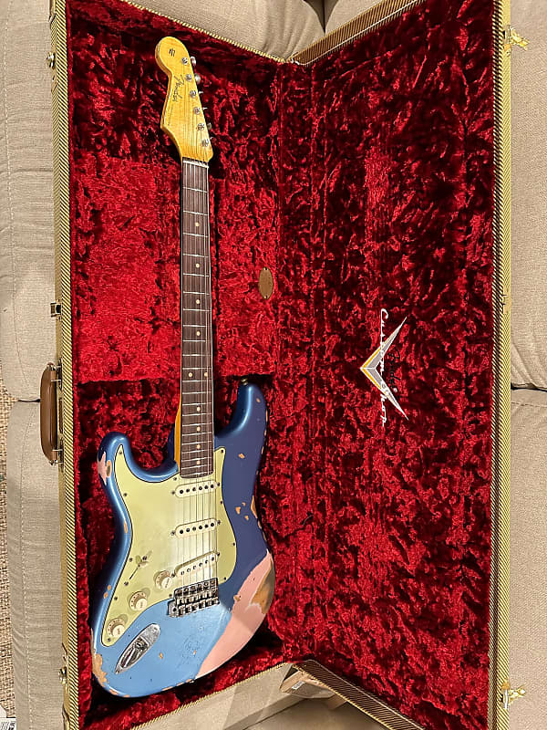 Left Handed Fender Custom Shop '60 Reissue Stratocaster Relic | Reverb