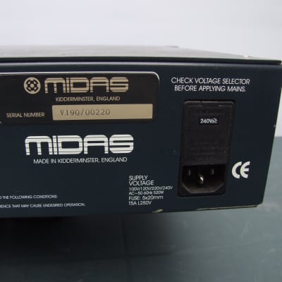 Midas V190 POWER SUPPLY for VERONA SIENA Mixers | Reverb