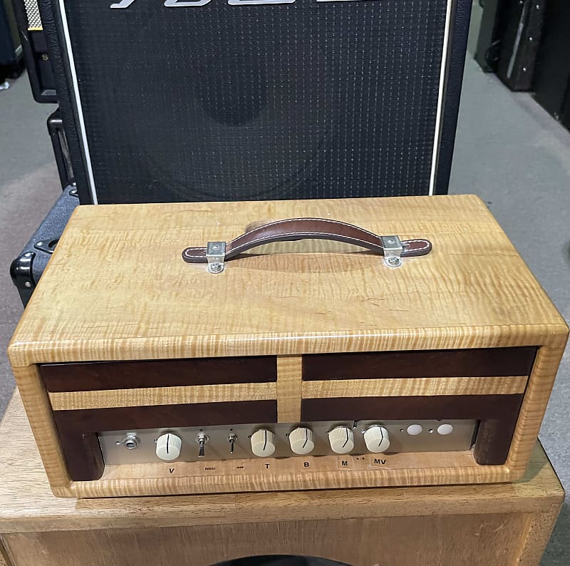 Unknown / Home-made Tube Guitar Amplifier Head + 1x12 112 | Reverb