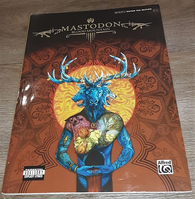 MASTODON - BLOOD MOUNTAIN - GUITAR TAB BOOK - TABLATURE MUSIC | Reverb