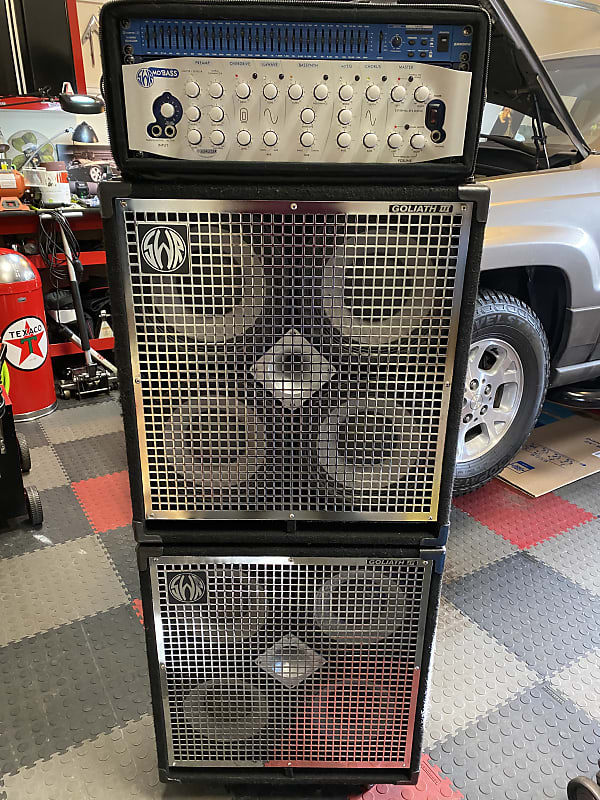 SWR Goliath III 2000 Black/Chrome | Reverb