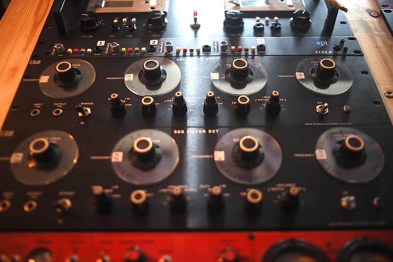 2 Pair Urei 565T "Little Dipper" Filter Set 1970s - Black | Reverb