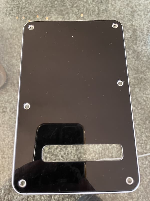 Fender Stratocaster tremolo cavity plate 2000’s - 3ply | Reverb