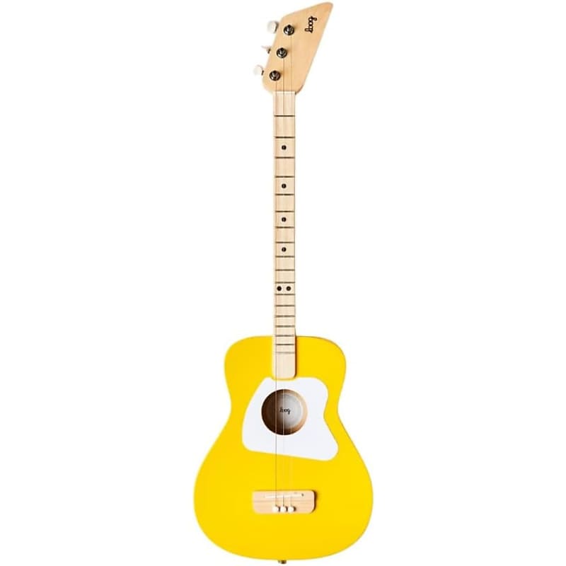 Loog Pro Acoustic kids Guitar 3-strings Ages 6+ Learning App | Reverb
