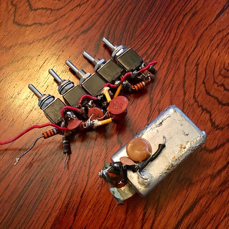 epiphone Al Caiola choke and tone switching/ resistor matrix | Reverb