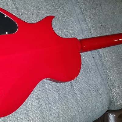 Rare Gibson "The Hawk" guitar - red | Reverb