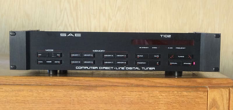 SAE T102 AM/FM Stereo Tuner | Reverb