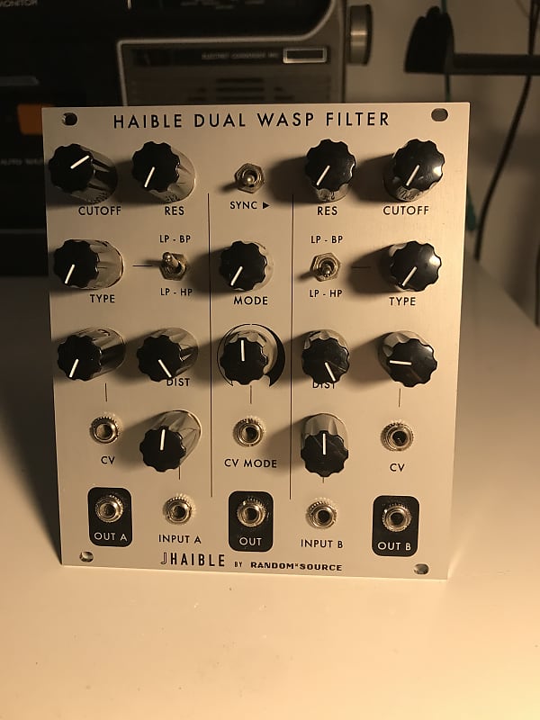 Random Source Haible Dual Wasp Filter 2020s - Silver | Reverb