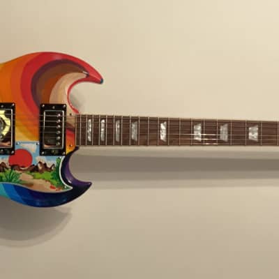 Clapton/Rundgren "The Fool" Custom Painted Epiphone SG G400 | Reverb