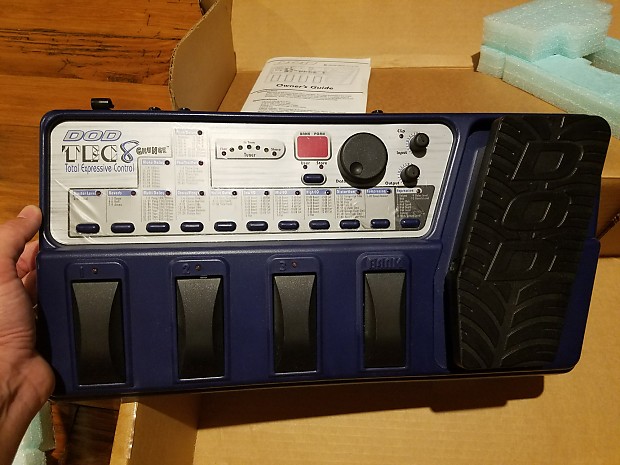 DOD TEC 8 GRUNGE MULTI EFFECTS PEDAL Tec 8 Grunge | Reverb