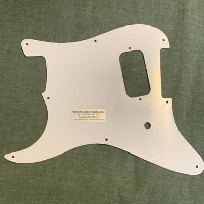 Warmoth Custom Stratocaster Pickguard - White Pearl | Reverb