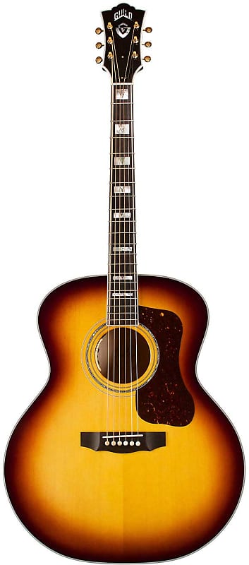 GUILD F-55 MAPLE ATB ANTIQUE BURST NITRO | Reverb