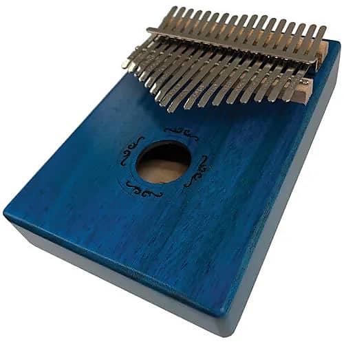 BeaverCreek Kalimba 17 Keys Trans Blue | Reverb
