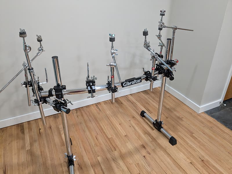 Gibraltar Road Series Drum Rack w/ Tom and Cymbal Mounts | Reverb