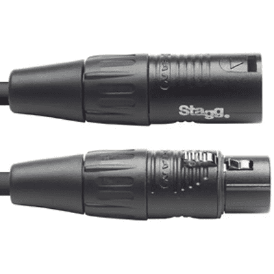 Stagg NDX3R-3 N Series DMX Cable - 10' | Reverb UK