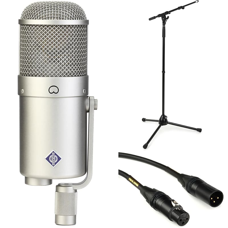 Neumann U 47 FET Large-diaphragm Condenser Microphone Bundle | Reverb