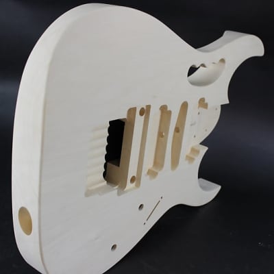 Unfinished 7 string guitar body, basswood, Universe style, | Reverb