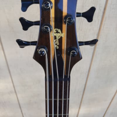 Tobias Toby Pro 5- Maple/Wenge Neck Thru Solid Figured Maple | Reverb