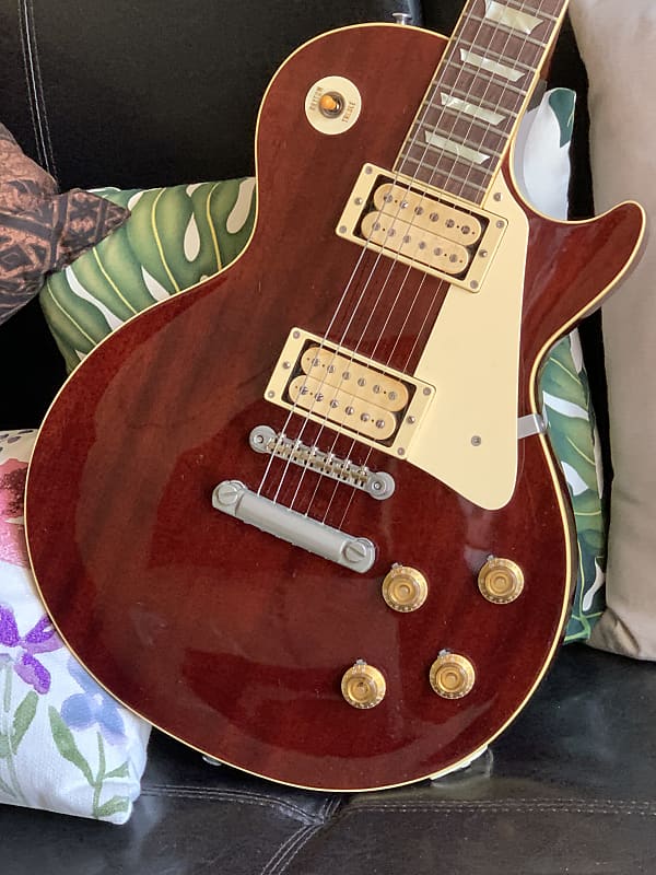 1985 Tokai LS-100 All Mahogany w Dimarzio Pickups | Reverb