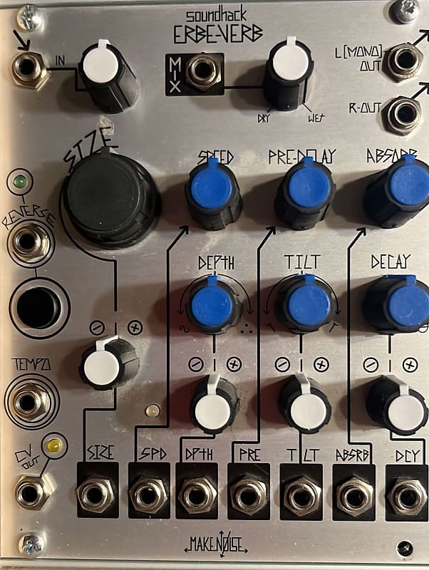 Make Noise Erbe-Verb Module 2008 - Present - Silver | Reverb