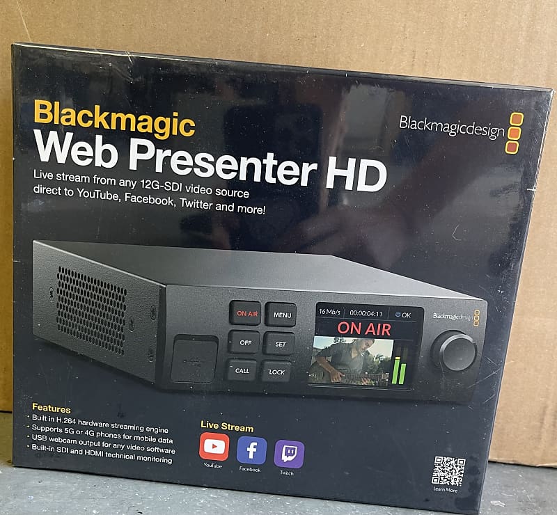 Blackmagic Web Presenter HD | Reverb