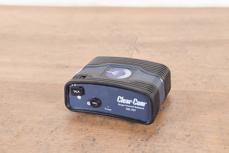 Clear-Com RS-701 Single-Channel Intercom Belt Pack (church | Reverb
