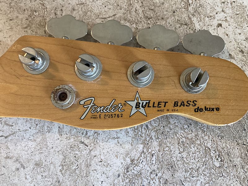 Fender Bullet Bass Deluxe (B-34) 1983 - Maple Neck | Reverb