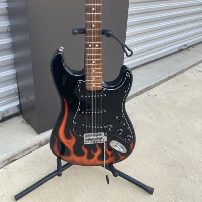 Fender Hot Rod FSR Flame Fire Strat Stratocaster 2003 | Reverb