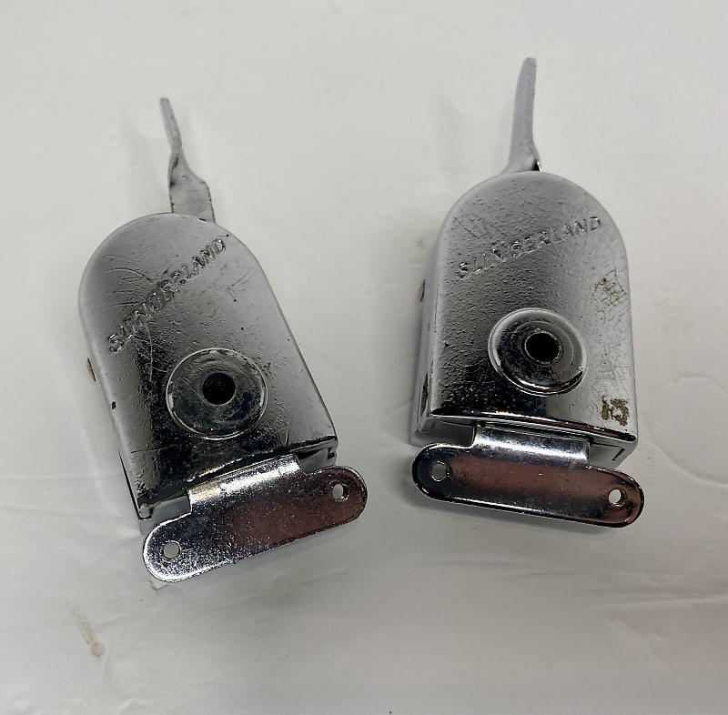 slingerland zoomatic throw offs - chrome | Reverb