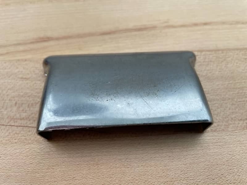 Fender Stratocaster Bridge Cover 1964 Chrome | Reverb