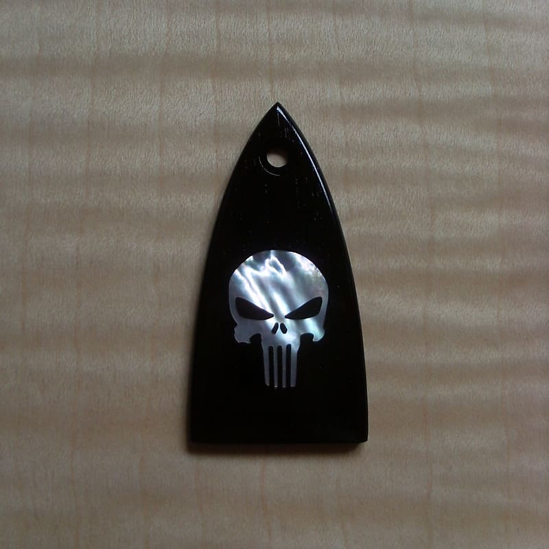 Custom Ebony Truss Rod Cover fits ESP LTD style guitars, | Reverb