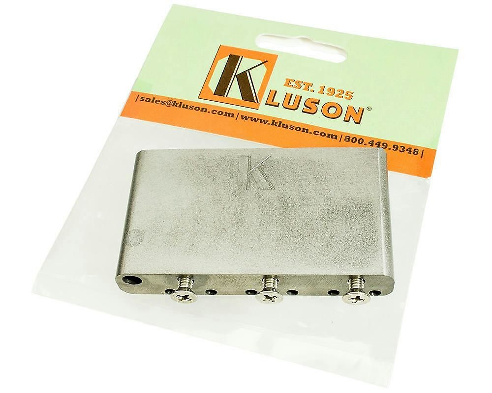 Kluson KVSB Cold Rolled Tremolo Block for Stratocaster | Reverb