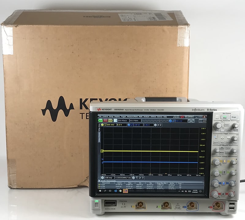 Keysight DSOS254A Digital Oscilloscope 2.5GHz 2.5GSa/s 10 Bit | Reverb