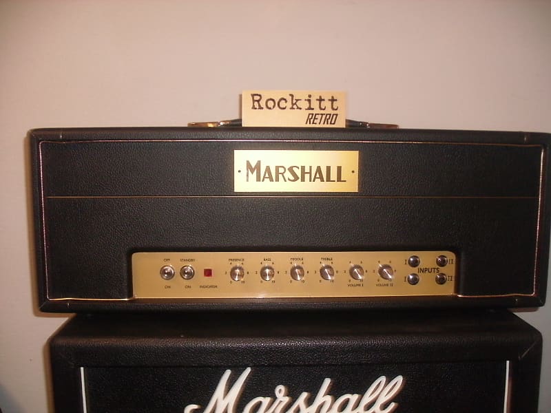 Rockitt-Retro 68 Marshall Plexi 50 watt Clone RR-50 2019 - | Reverb