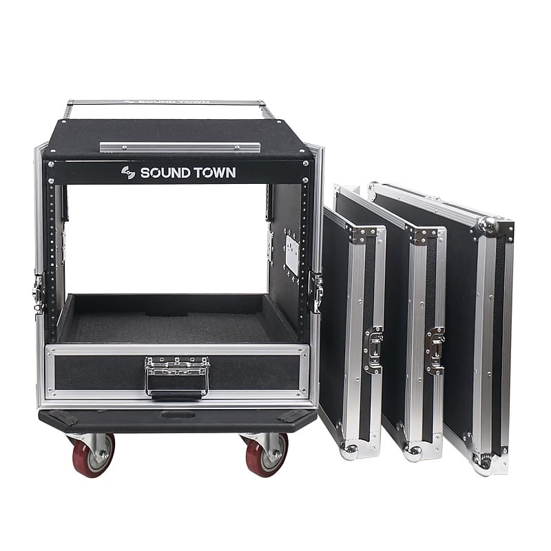 MR-DR10U | 10U PA DJ Pro Audio Rack/Road ATA Case w/ 2U | Reverb