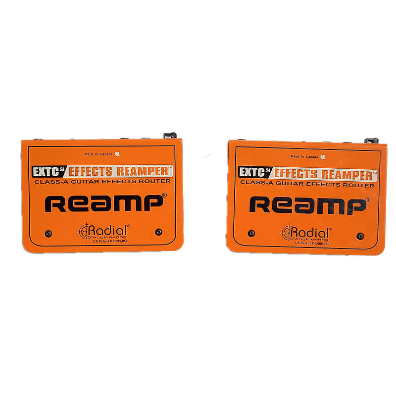 RADIAL EXTC-SA GUITAR INTERFACE AND REAMP - PAIR | Reverb