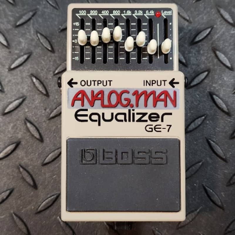 Analogman Boss GE-7 Graphic Equalizer Pro Mod EQ Taiwan | Reverb