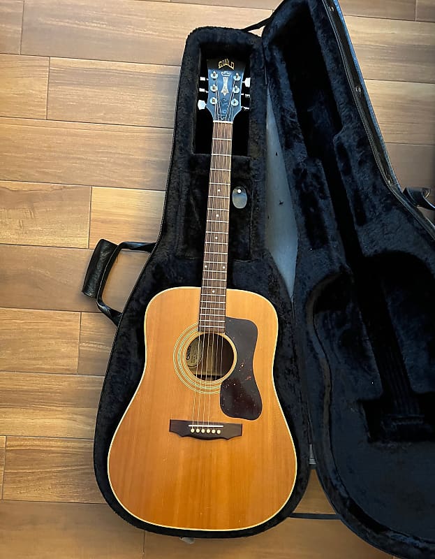 Guild D-40 NT 1976 Natural | Reverb