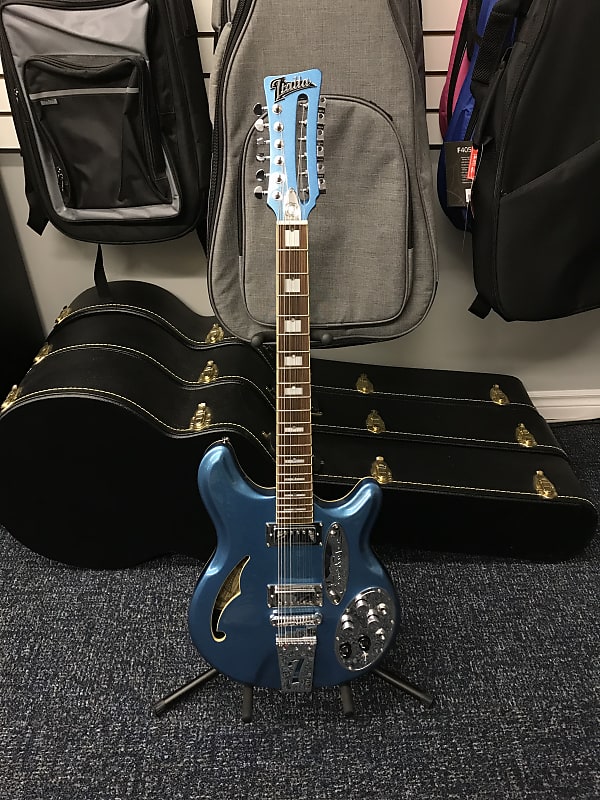 Italia Jeffrey Foskett JF12 Signature 2018 FosQ Blue | Reverb