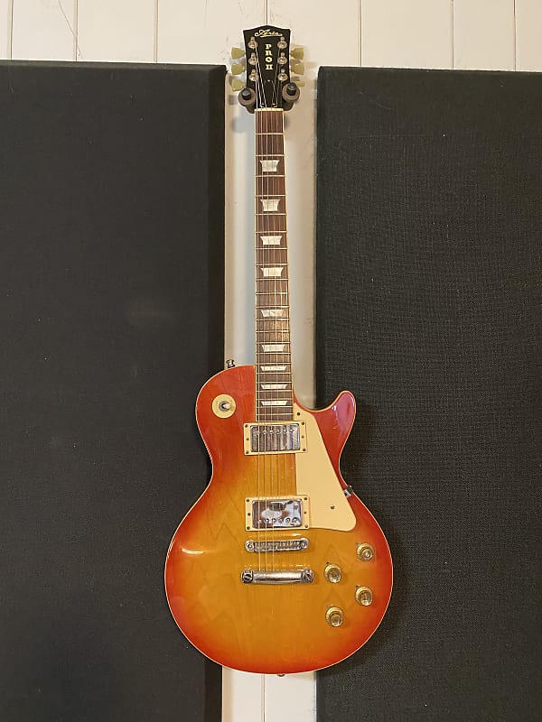 Aria Pro II Les Paul Style Lawsuit Guitar 1970's Sunburst | Reverb