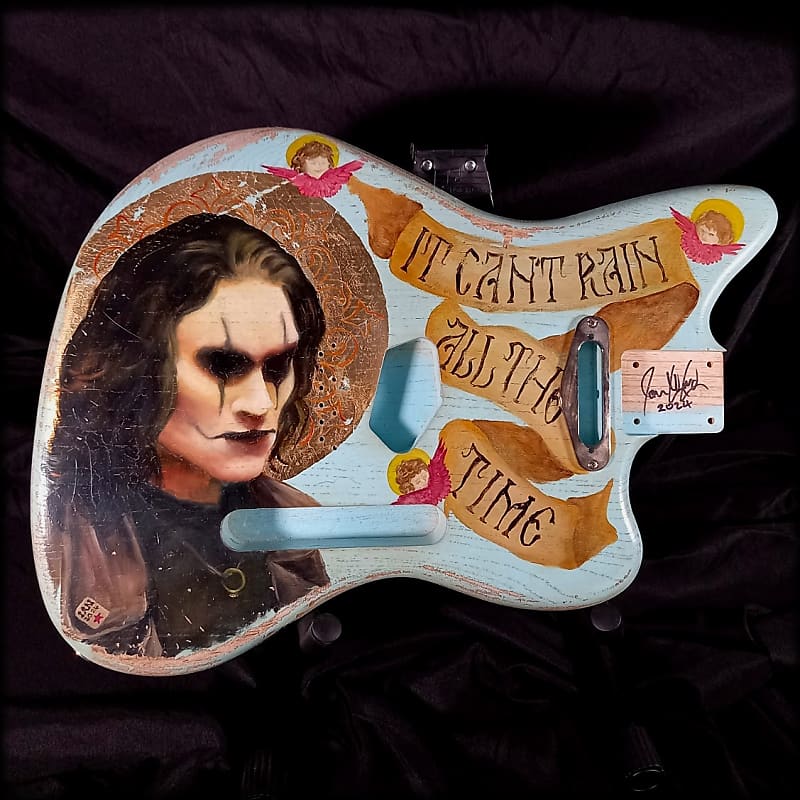 Guardian Handpainted Guitars Telemaster 2024 - Sonic Blue | Reverb