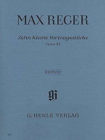 Max Reger 10 Little Pieces Op 44 Piano Solo | Reverb