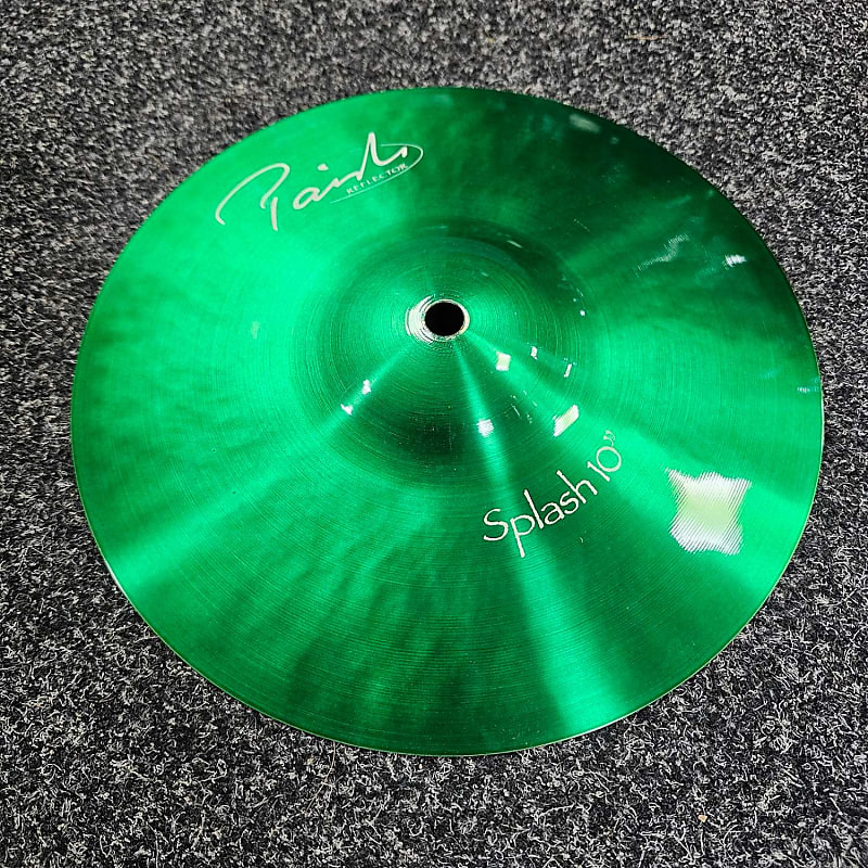 Splash Cymbal 10" Paiste Signature Reflector Green Edition | Reverb UK