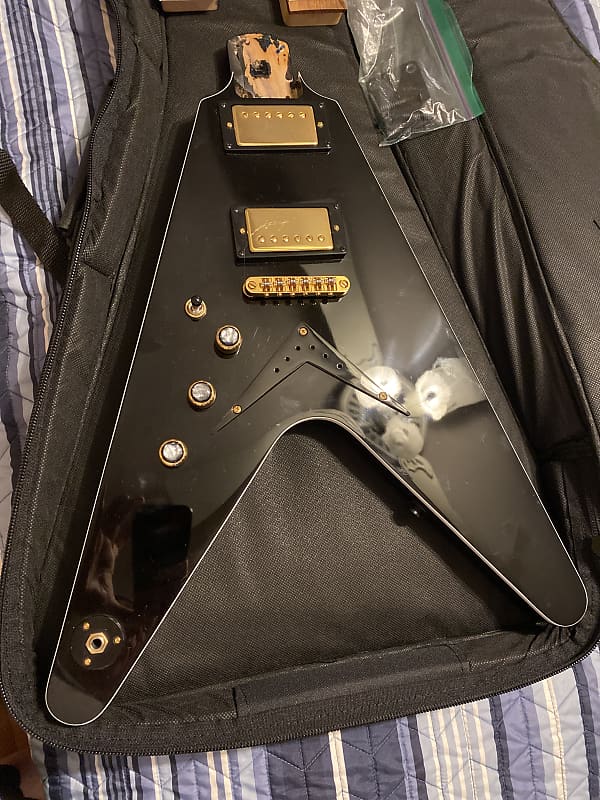 Dean Project Guitar Left Handed Flying V | Reverb