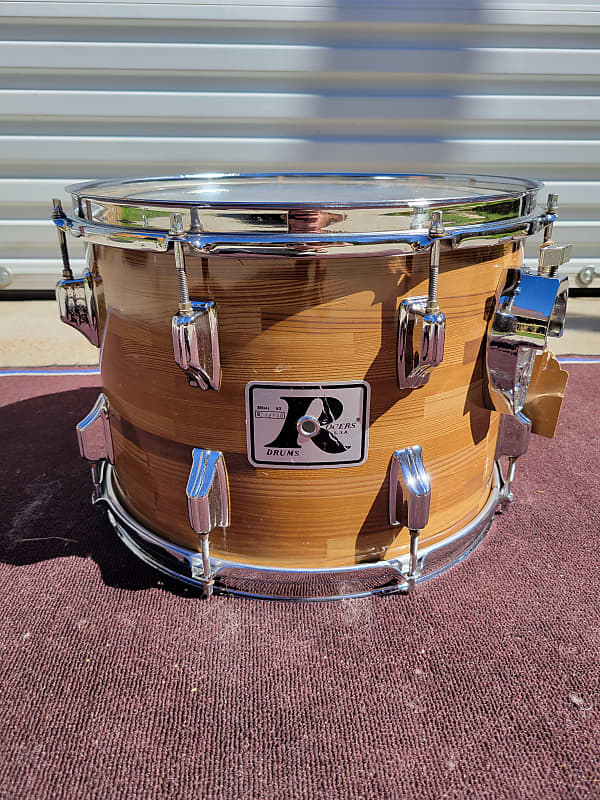Vintage 1977 Rogers 10x14 Rack Tom Drum - Block (191-25) | Reverb