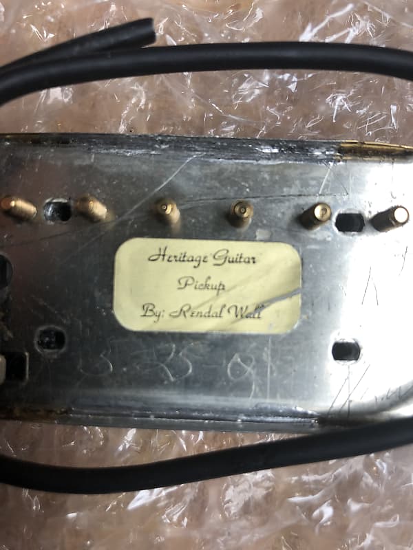 Heritage heritage guitar hrw pickup 5-25-05 - gold | Reverb
