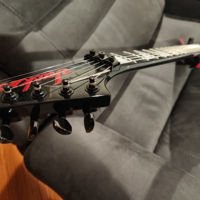 Jackson RR24 2011 Japanese Model - Black w/ Red Bevels | Reverb