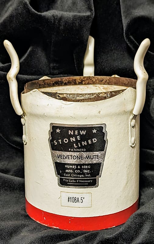 Humes & Berg Velvetone 5" Trumpet Mute | Reverb